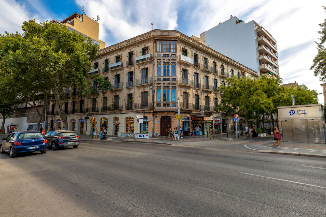 Proyecto Plaza España Centro Palma Mallorca